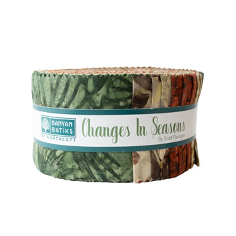 Northcott Banyan Changes In Seasons Roll – Batiks Etcetera & Sew What ...