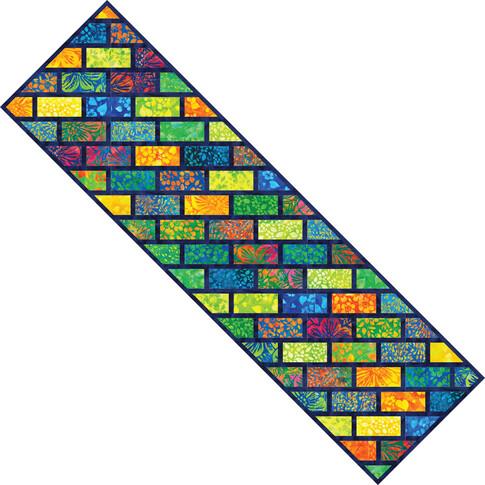 Cobblestones Runner - Free Pattern Download – Batiks Etcetera & Sew ...