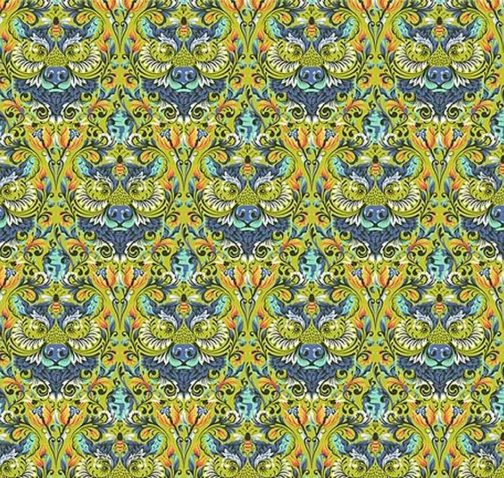 END OF BOLT PIECE: 2 3/8 Yard of Free Spirit Printed Cotton – Batiks ...