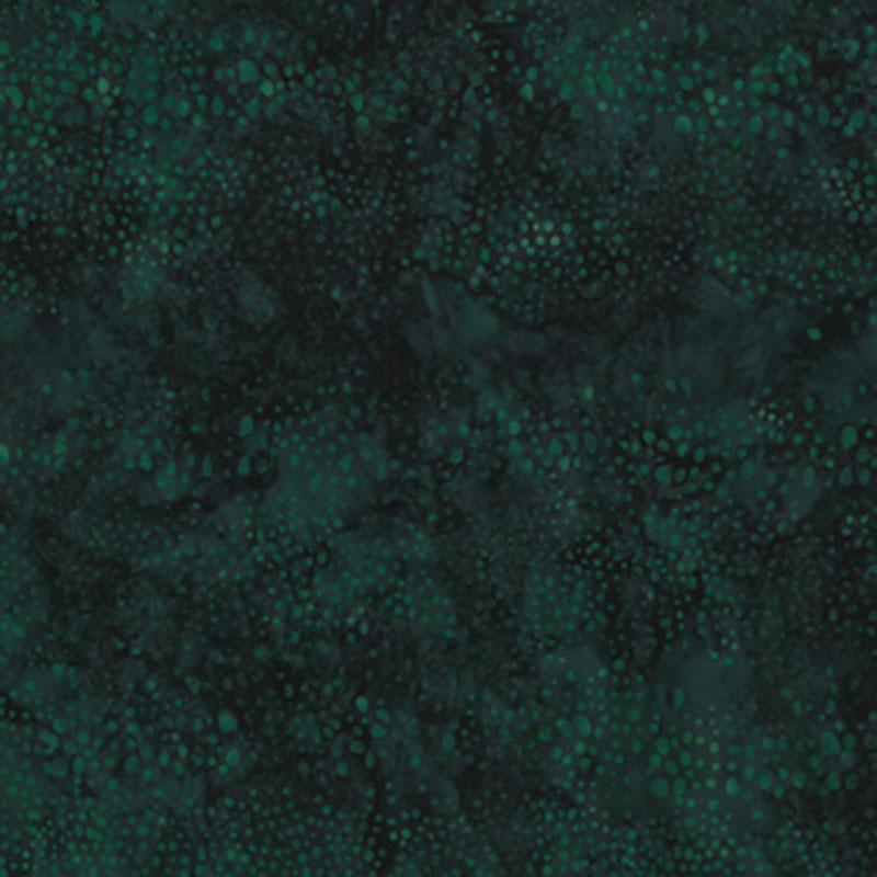 Hoffman Abstract Dots X2613 216 Black/Jade – Batiks Etcetera & Sew What ...