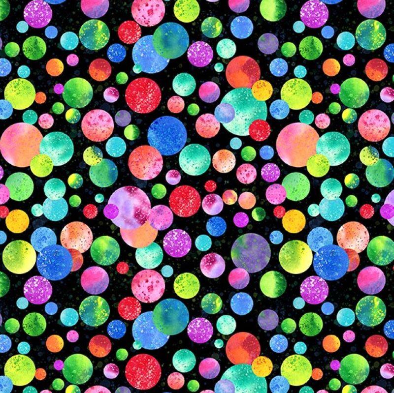 Hoffman Block Party W5407 130 Multi – Batiks Etcetera & Sew What Fabrics