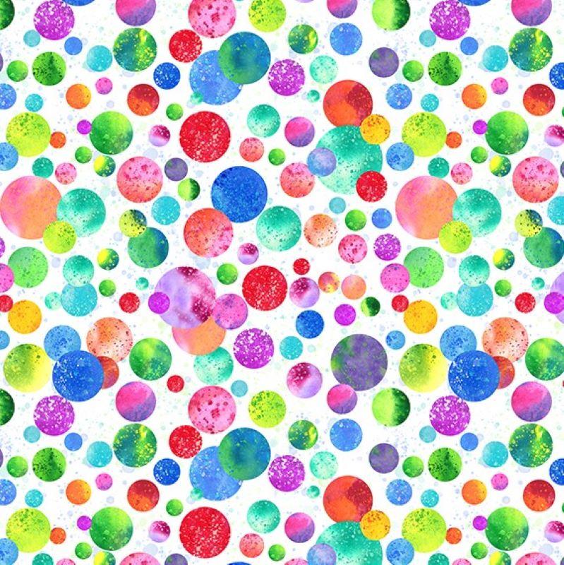 Hoffman Block Party W5407 657 Spectrum – Batiks Etcetera & Sew What Fabrics