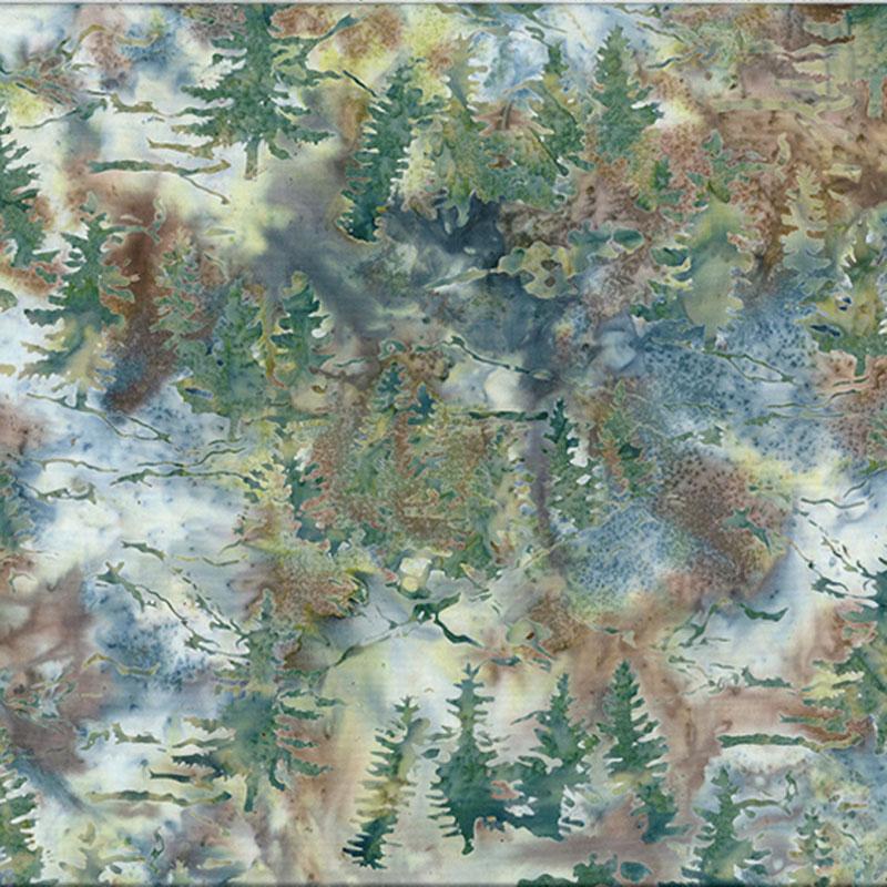 Hoffman Woodland MR58 77 Sage – Batiks Etcetera & Sew What Fabrics