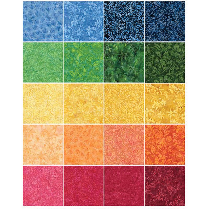 Island Batik Colorburst Strip Pack – Batiks Etcetera & Sew What Fabrics