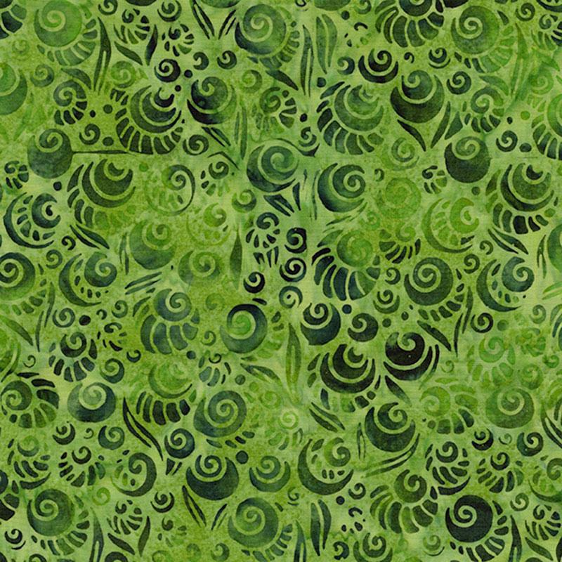 Island Batik Garden Glory 512506680 Spinach – Batiks Etcetera & Sew ...
