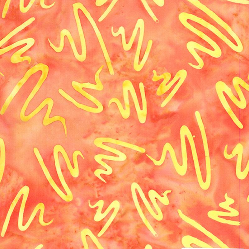 Island Batik Sunset 612502275 Pumpkin – Batiks Etcetera & Sew What Fabrics
