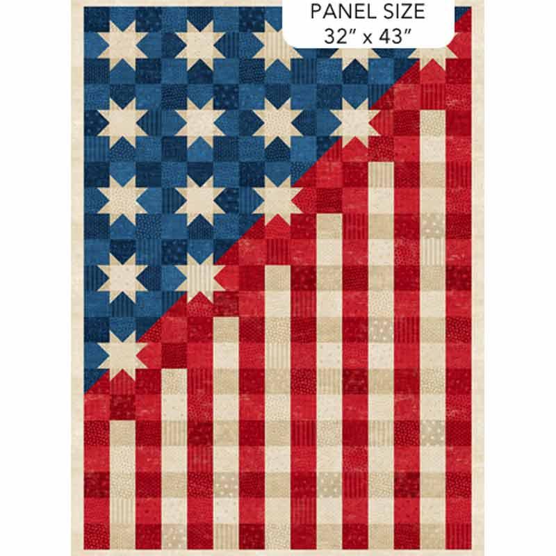 Northcott American Heartland Panel DP28730 12 – Batiks Etcetera & Sew ...