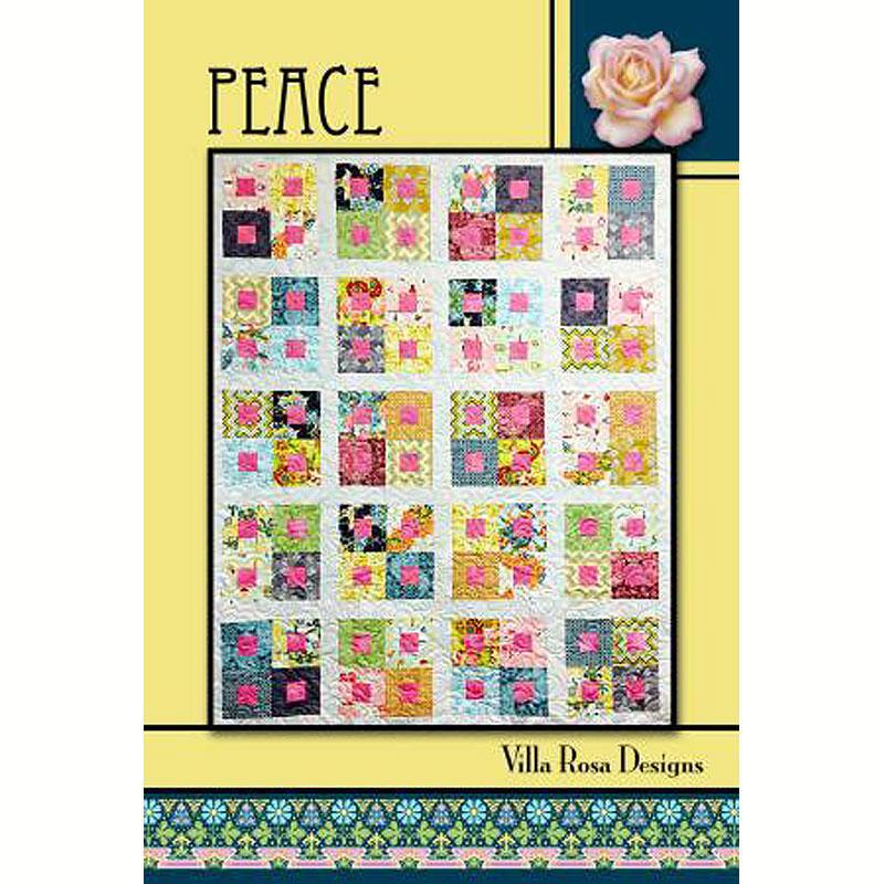 Peace Pattern – Batiks Etcetera & Sew What Fabrics