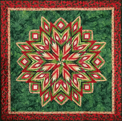 Poinsettia Pattern – Batiks Etcetera & Sew What Fabrics