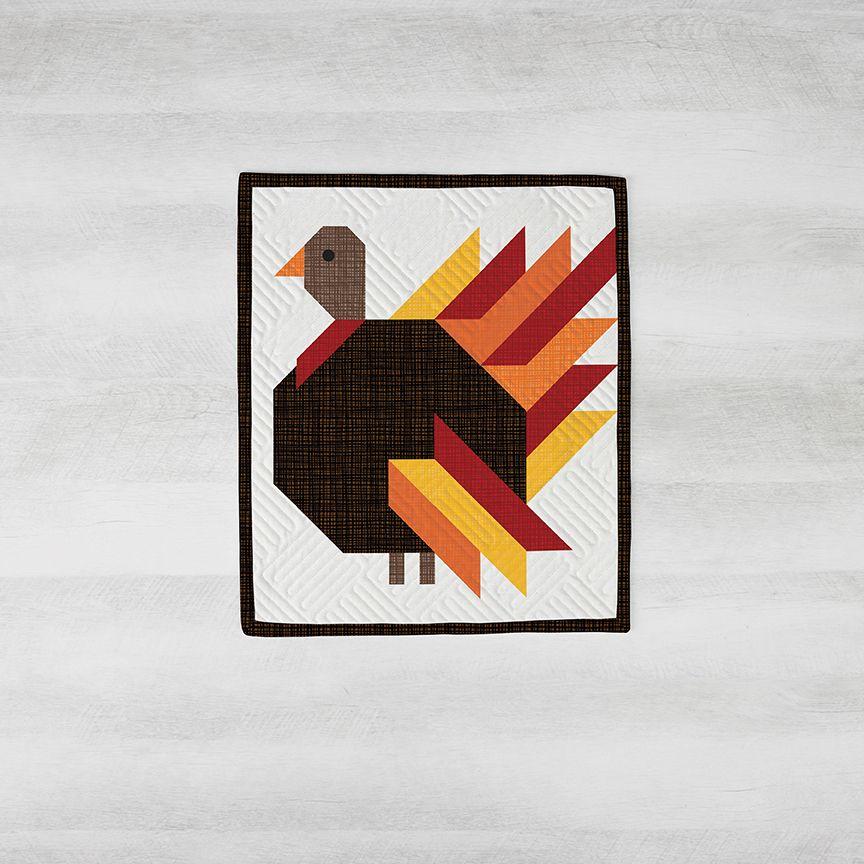 Riley Blake Banner of the Month Club - November - Turkey Lurkey ...