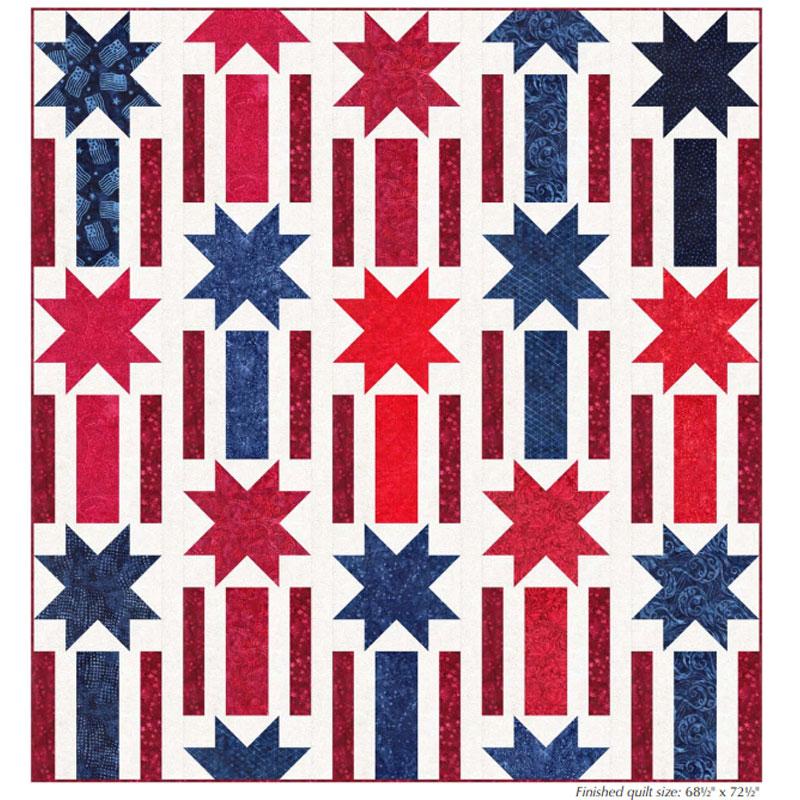 Rising Stars - Free Pattern Download – Batiks Etcetera & Sew What Fabrics