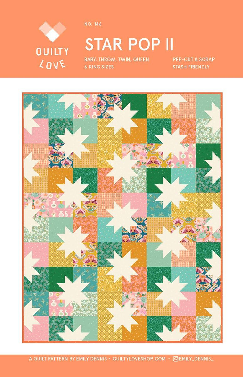 Star Pop II - Quilty Love – Batiks Etcetera & Sew What Fabrics