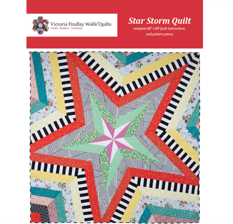 Star Storm Quilt Pattern by Victoria Findlay Wolfe Quilts – Batiks ...