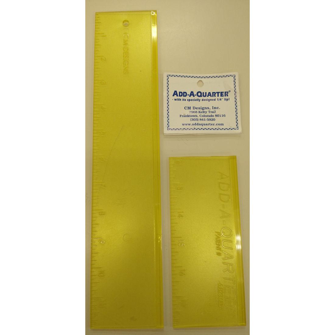 Add A Quarter Ruler Combo – Batiks Etcetera & Sew What Fabrics