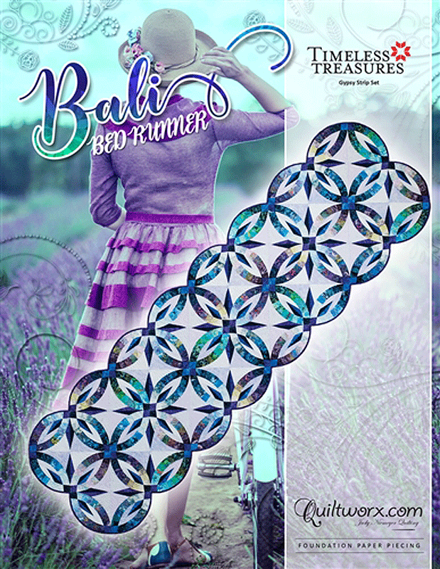 Bali Bed Runner Pattern - Judy Niemeyer – Batiks Etcetera & Sew What ...