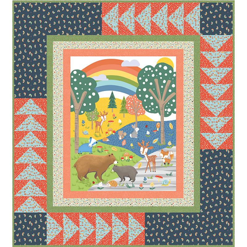 Forest Frolic - Free Pattern Download – Batiks Etcetera & Sew What Fabrics