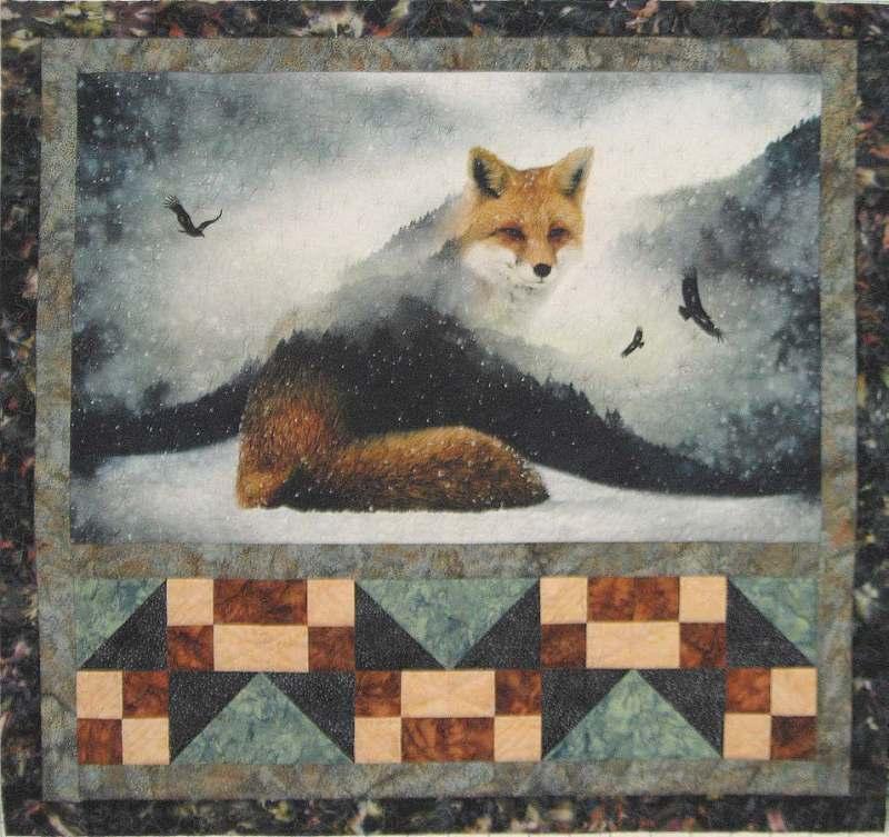 Fox and Tracks - Free Pattern Download – Batiks Etcetera & Sew What Fabrics