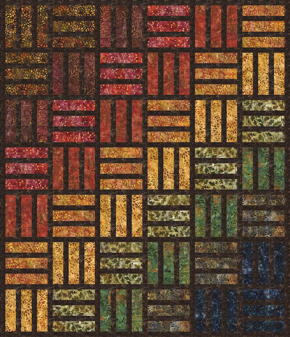 In Full Flight Quilt - Free Pattern Download – Batiks Etcetera & Sew ...