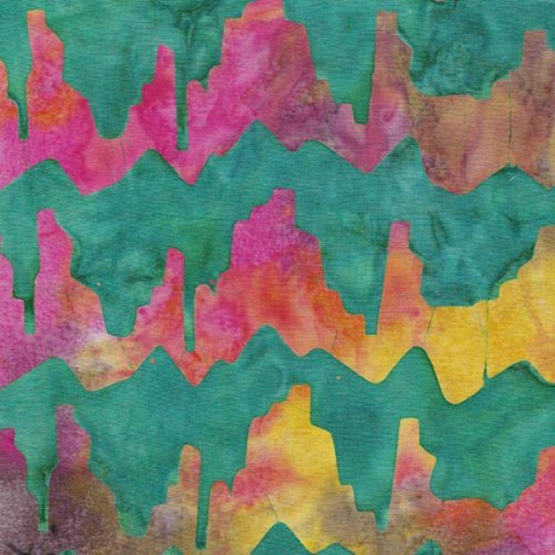 Island Batik Sunset Plains 112238970 Teal Parakeet X – Batiks Etcetera ...