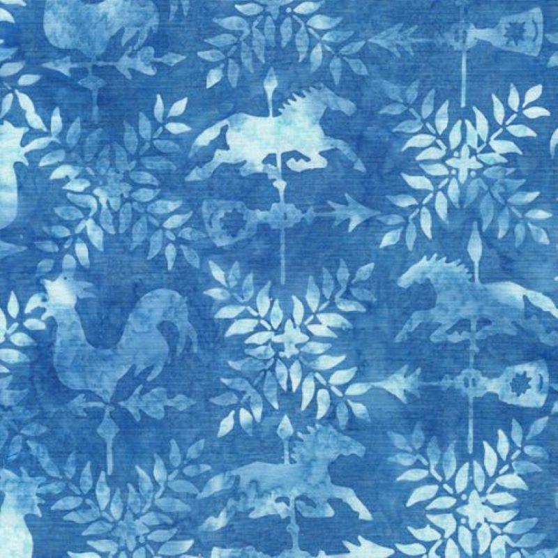 Island Batik Double Dutch 122234560 French Blue X – Batiks Etcetera ...