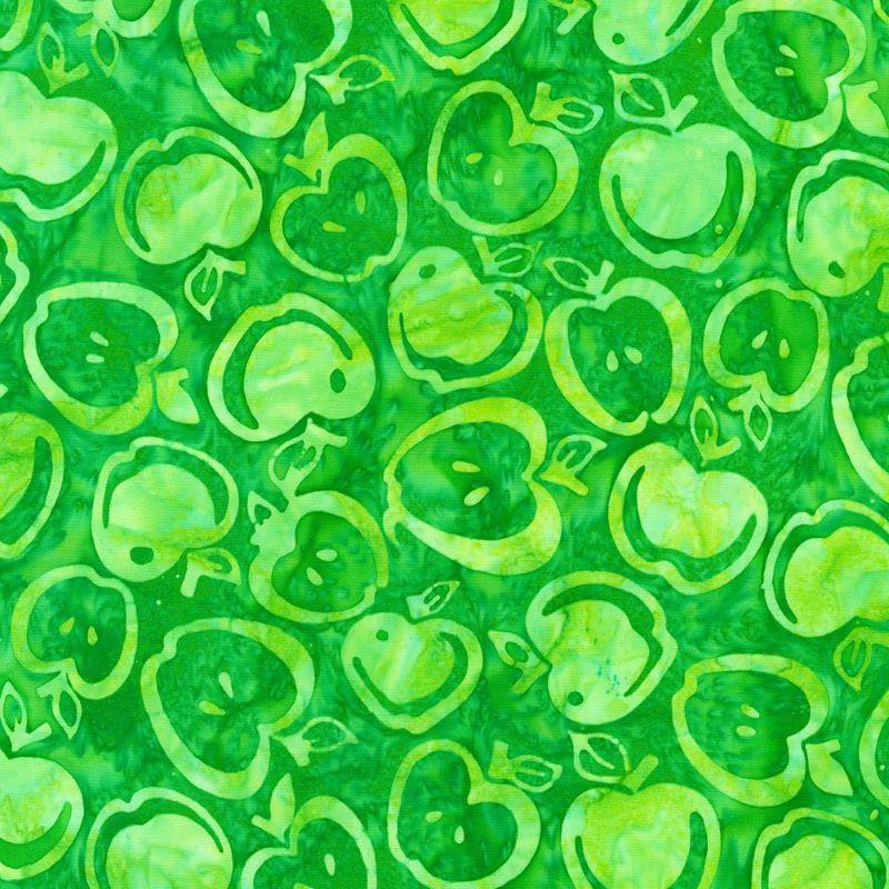 Kaufman Farm Stand 21685 420 CloverX – Batiks Etcetera & Sew What Fabrics