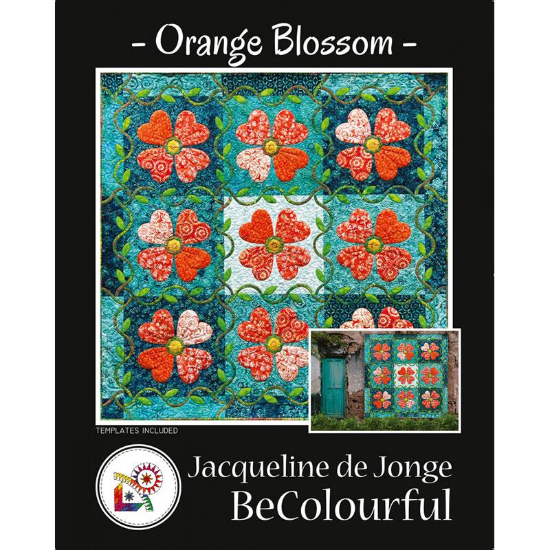 Orange Blossom Quilt Pattern - Jacqueline de Jonge – Batiks Etcetera ...