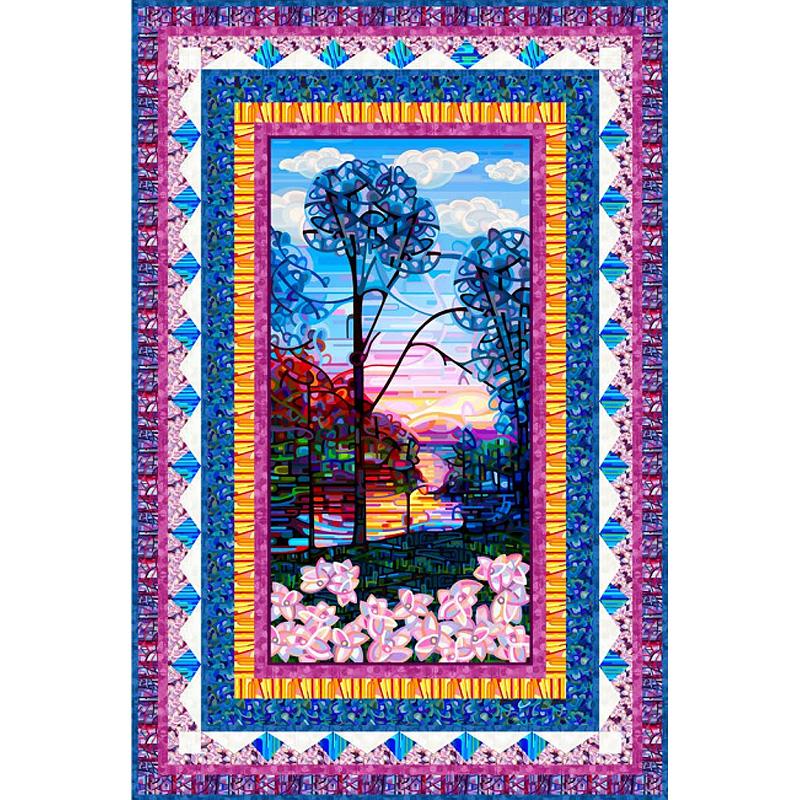 Reflections Quilt 1 - Free Pattern Download – Batiks Etcetera & Sew ...