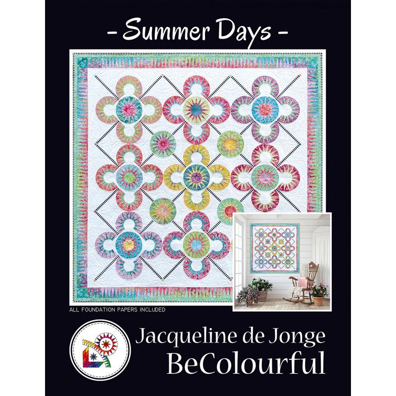 Summer Days Quilt Pattern - Jacqueline de Jonge – Batiks Etcetera & Sew ...