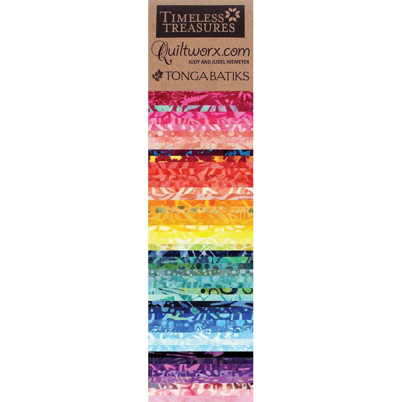 Timeless Treasures Evas Rainbow Treat Strip – Batiks Etcetera & Sew What Fabrics
