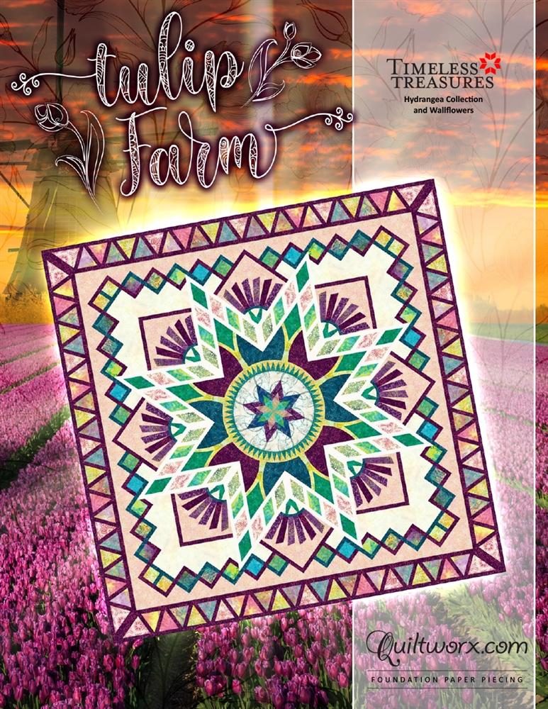 Tulip Farm Pattern - Judy Niemeyer X – Batiks Etcetera & Sew What Fabrics