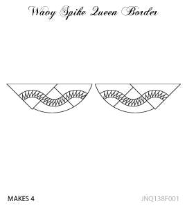 Wavy Spike Queen Borde Expansion Package X – Batiks Etcetera & Sew What ...