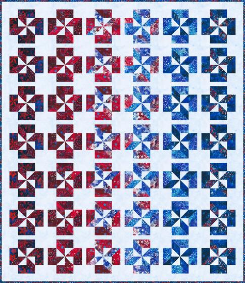 Whirling Sparks Liberty - Free Pattern Download – Batiks Etcetera & Sew ...